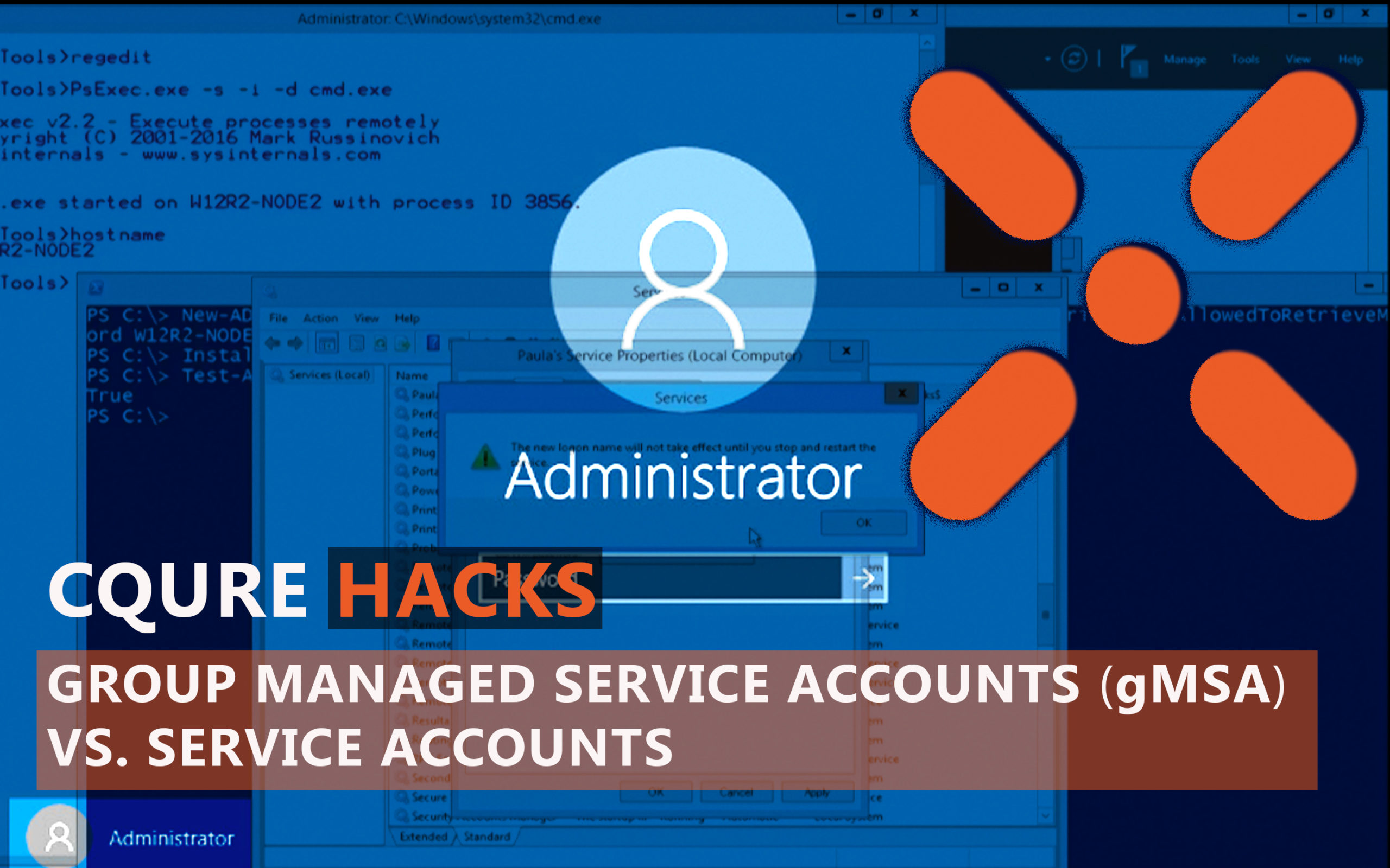 Group Managed Service Accounts (gMSA) vs. Service Accounts