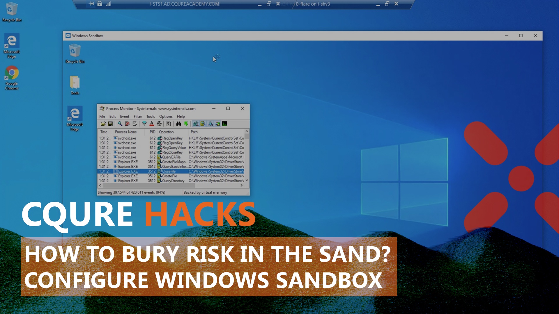 How to Bury Risk in the Sand? Configure Windows Sandbox for malware ...